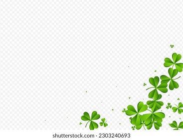 Spring Clover Stream Vector Transparent Background Stock Vector ...