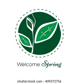 Spring Logo Template Stock Vector (Royalty Free) 409372756 | Shutterstock