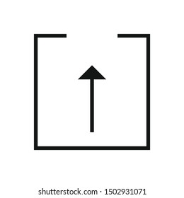 Square Arrow Navigation Button On Website Stock Vector (Royalty Free ...