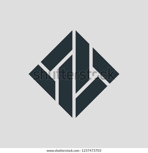 Square Logo Symbol Stock Vector (Royalty Free) 1237473703 | Shutterstock