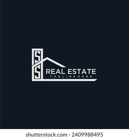 Ss Initial Monogram Logo Real Estate Stock Vector (Royalty Free ...