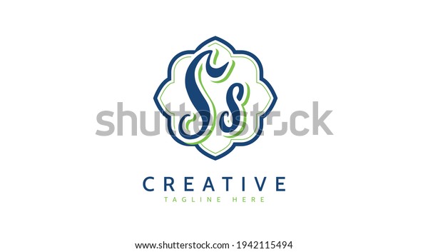 Ss Initials Handwriting Logo Vector Stock Vector (Royalty Free ...