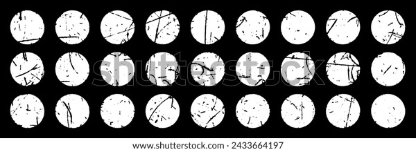 Stamp Shape Circle Frame Vector Illustration Stock Vector (Royalty Free ...