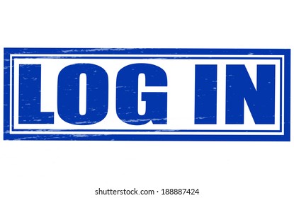 Stamp Text Log Inside Vector Illustration Stock Vector (Royalty Free ...