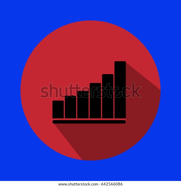 Statistics Black Icon Stock Vector (Royalty Free) 642566086 | Shutterstock