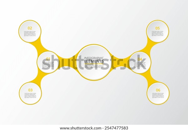 Step By Step Molecule Template 6 Stock Vector (Royalty Free) 2547477583 ...