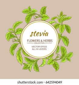Stevia Vector Frame Stock Vector (Royalty Free) 642594049 | Shutterstock