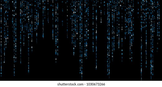 Streaming Binary Code Cyber Background Zero Stock Vector (Royalty Free) 1030673266 | Shutterstock