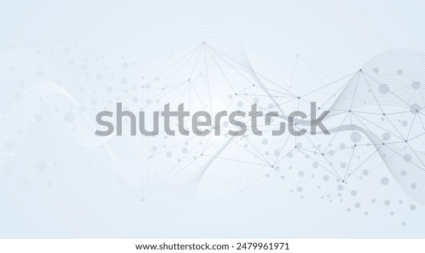 Structure Molecule Communication Dna Atom Neurons Stock Vector Royalty Free 2479961971