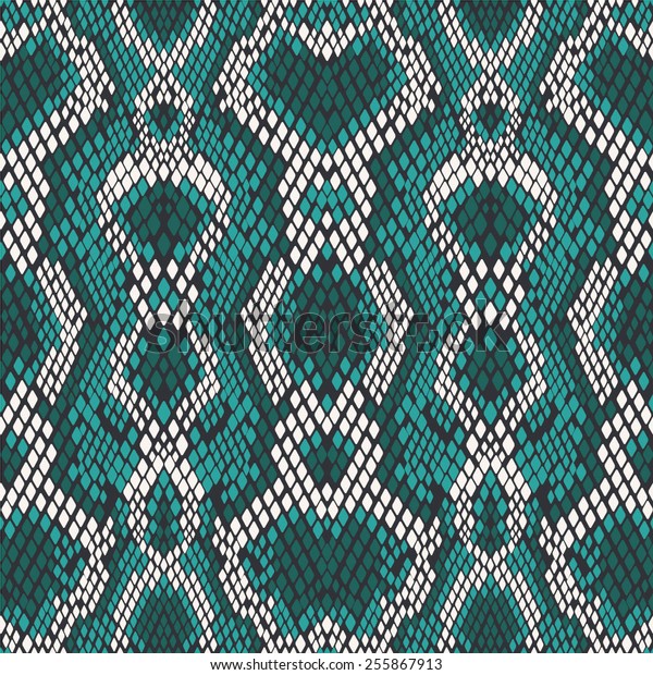 Structure Snakeskin Stock Vector (Royalty Free) 255867913 | Shutterstock