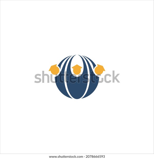 Student Logo Vector Template Emblem Stock Vector (Royalty Free ...