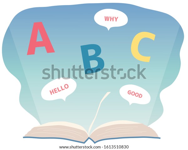Study Foreign Language Books Stock Vector (Royalty Free) 1613510830 ...
