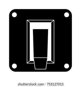 Switch Button Icon Stock Vector (Royalty Free) 753127015 | Shutterstock