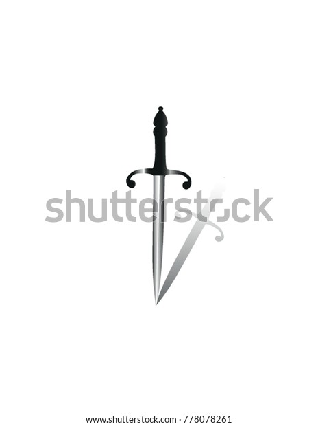 Sword Shadow Stock Vector (Royalty Free) 778078261 | Shutterstock
