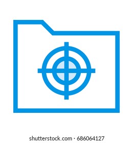 Target Folder Stock Vector (Royalty Free) 686133340 | Shutterstock