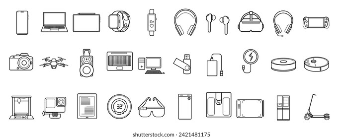 51+ Thousand Electronic Gadgets Outline Royalty-Free Images, Stock ...
