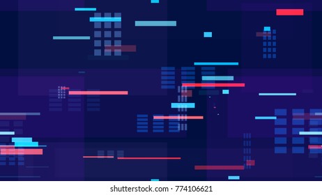 Tech Seamless Texture Moving Fast Neon Stock Vector (Royalty Free ...