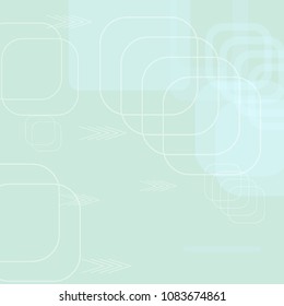 Tech Texture Light Square Technology Background Stock Vector (Royalty ...