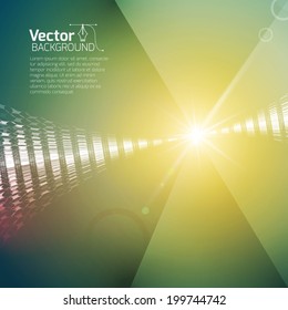 Tech Vector Background Stock Vector (Royalty Free) 199744742 | Shutterstock