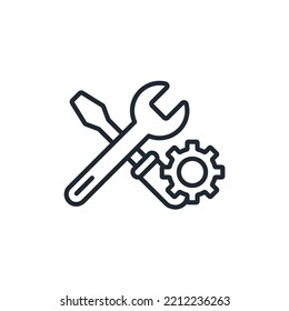 Technical Tools Icons Symbol Vector Elements Stock Vector (Royalty Free ...