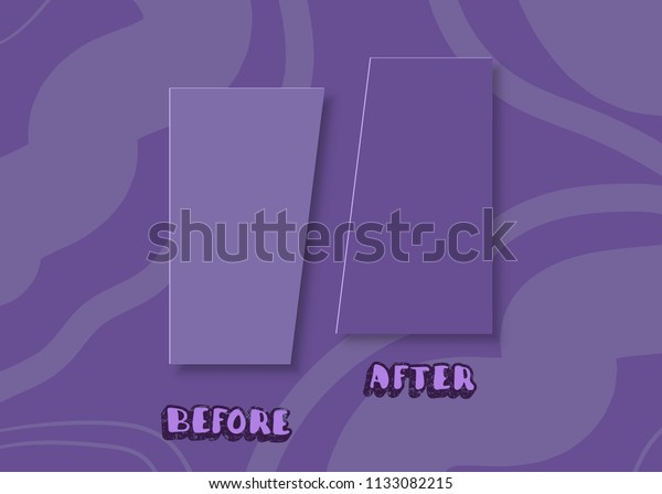 Template Before After Background Comparison Ultra: vetor stock (livre ...