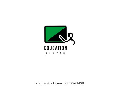 Template Logo Design Solution Educational Center Stock Vector (Royalty ...