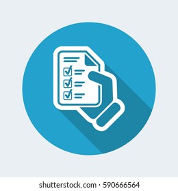 Test Document Stock Vector (Royalty Free) 572876929 | Shutterstock