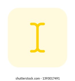 Text Field Mouse Pointer Symbol Isolated Stock Vector (Royalty Free ...