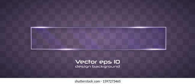 Texture Glass Mirrors Windows Reflection 3d Stock Vector (Royalty Free ...
