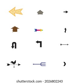 These Vector Arrows Designed Your Company Stock Vector (Royalty Free ...