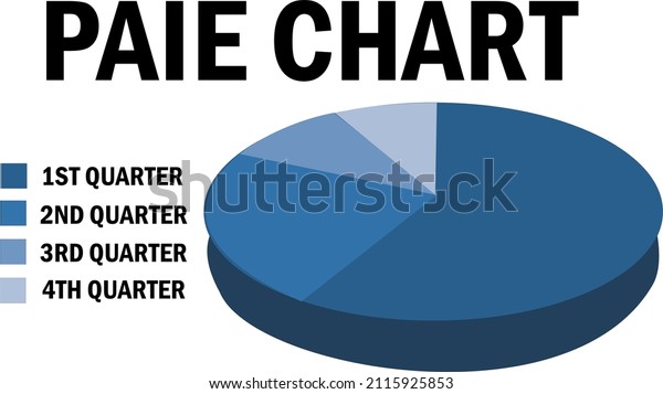 This Vector Illustration Pai Chart Stock Vector (Royalty Free ...