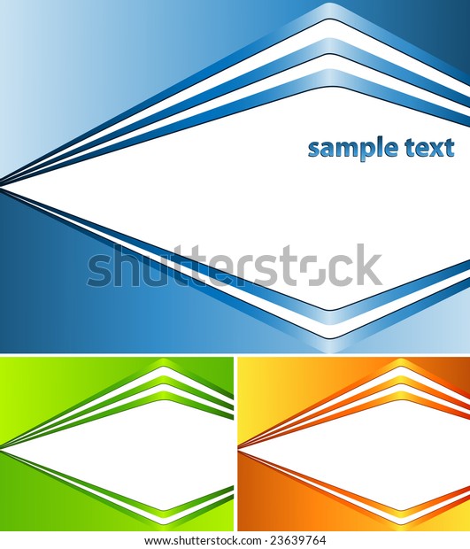 Three Colors Vector Background Copy Space Stock Vector (Royalty Free ...