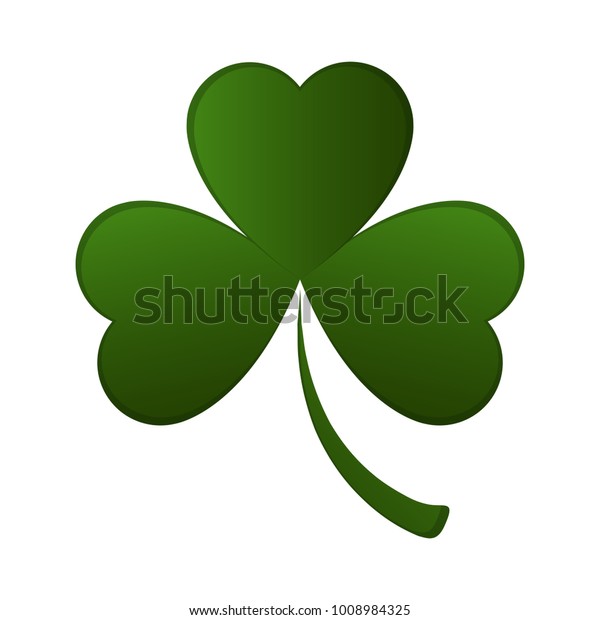 Three Leaf Clover Stock Vector (Royalty Free) 1008984325 | Shutterstock