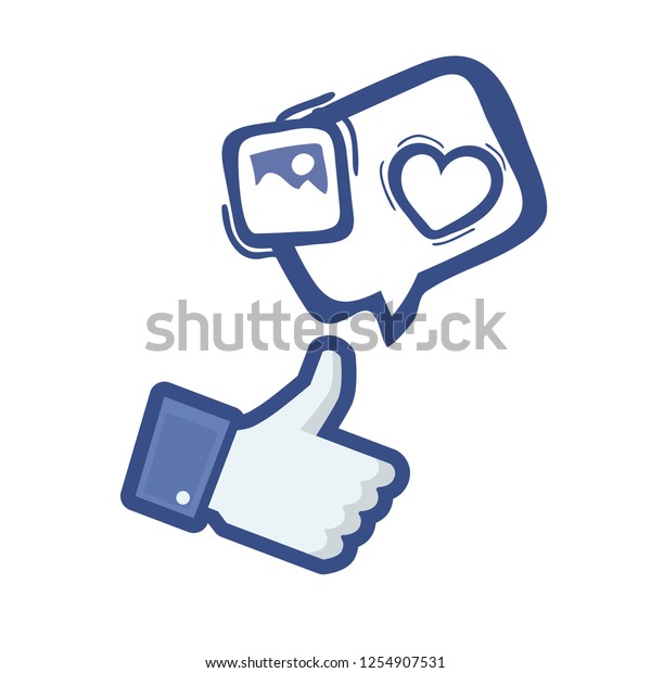 Thumb Icon User Interface Stock Vector (Royalty Free) 1254907531 ...