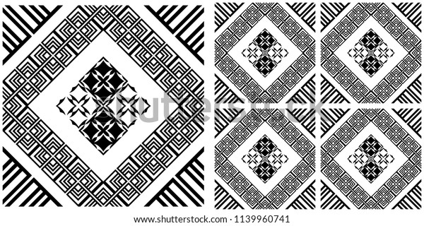 Tile Texture Single Layer Vector Illustration: vector de stock (libre ...