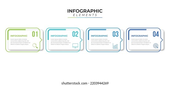 1,539 4 Steps Linear Process Flow Diagram Templat Images, Stock Photos ...