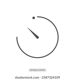 Timer Clock Stopwatch Icon Camera Photography Stock Vector (Royalty ...