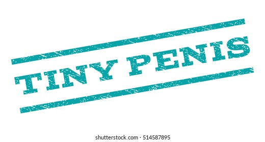Tiny Penis Watermark Stamp Text Caption Stock Vector (Royalty Free ...