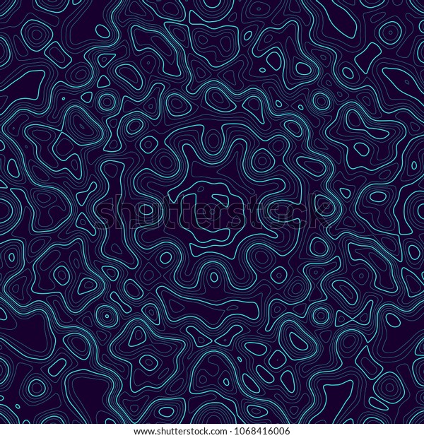 Topographic Background Contour Elevation Topographic Vector Stock ...