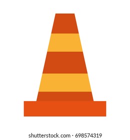 Traffic Cone Pixel Art Icon Flat Stock Vector (Royalty Free) 1899011158 ...