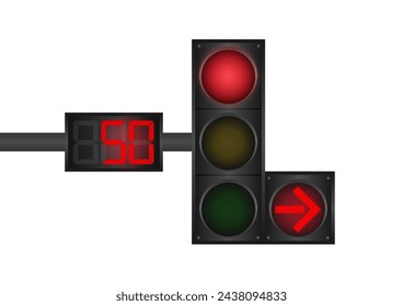 1,862 Traffic Light Timer Images, Stock Photos, 3D objects, & Vectors ...