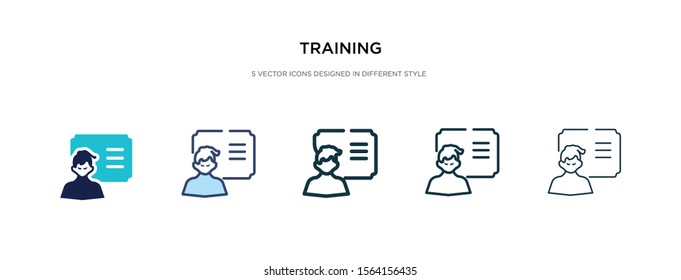 50,618 Business Training Fill Icon Business Training Line Presentation ...