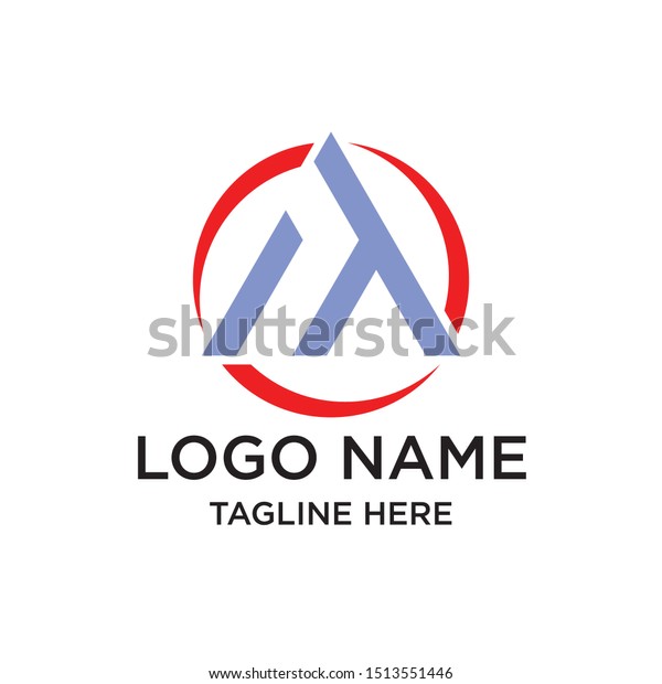 Triangle Circle Logo Vector Stock Vector (Royalty Free) 1513551446 ...