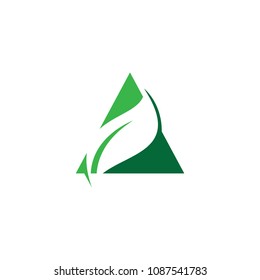 Triangle Leaf Logo Royalty-Free Images, Stock Photos & Pictures ...