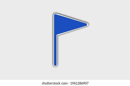 9,843 Triangular Flag Icon Images, Stock Photos & Vectors | Shutterstock