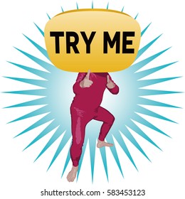 Try Me: Over 420 Royalty-Free Licensable Stock Vectors & Vector Art ...