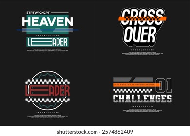 Tshirt Design Template Assets Street Wear Stock Vector (Royalty Free ...