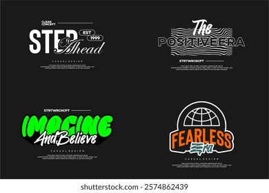 Tshirt Design Template Assets Street Wear Stock Vector (Royalty Free ...