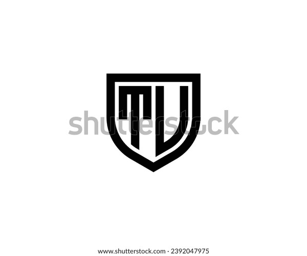 Tu Logo Design Vector Template Stock Vector (Royalty Free) 2392047975 ...