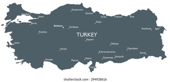 296 Mersin Turkey Map Images, Stock Photos & Vectors | Shutterstock